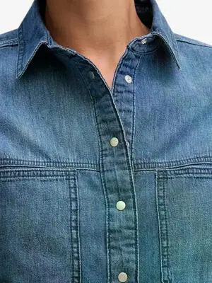 BENETTON Buttoned Denim Shirt