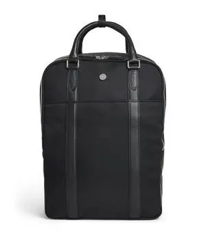 Harrods Nylon Backpack - Black