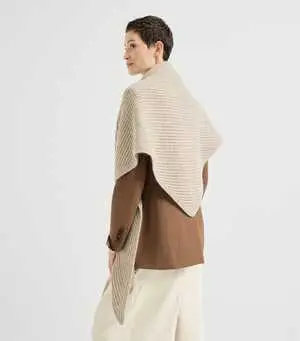 Brunello Cucinelli Cashmere-blend Sparkling Shawl