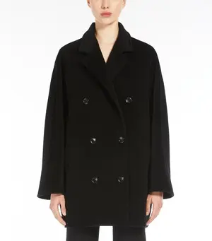 Max Mara Virgin Wool-cashmere Short 101801 Icon Coat