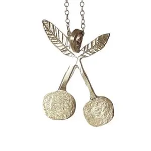 LILY FLO JEWELLERY Cherry Necklace In Sterling - Silver