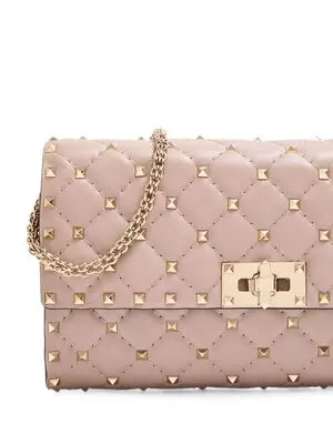 Valentino Garavani Rockstud Spike Small Leather Shoulder Bag - Multicolor