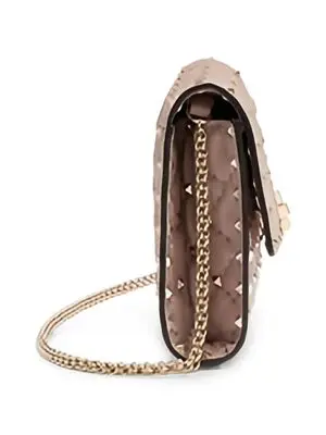 Valentino Garavani Rockstud Spike Small Leather Shoulder Bag - Multicolor