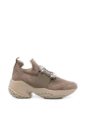 ROGER VIVIER Viv Run Strass Sneakers - Multicolor