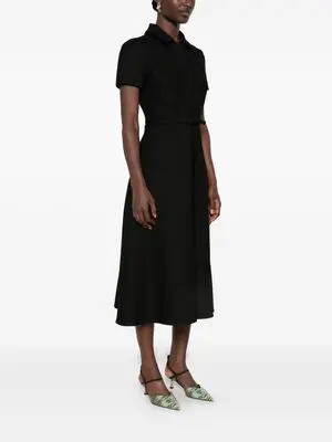 Fendi Bouclé Wool Midi Dress