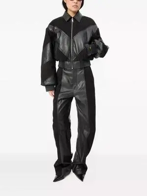ROTATE BY BIRGER CHRISTENSEN Wide Straight Trousers