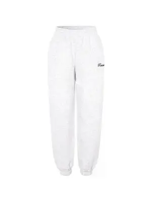 ROTATE BY BIRGER CHRISTENSEN Logo-embroidered Track Pants - Grey