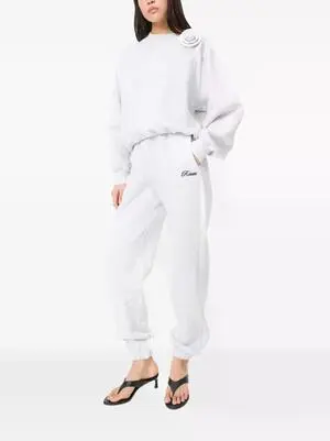 ROTATE BY BIRGER CHRISTENSEN Logo-embroidered Track Pants