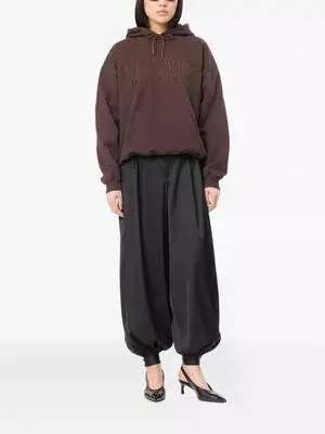 ROTATE BY BIRGER CHRISTENSEN Logo-embroidered Hoodie