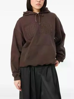 ROTATE BY BIRGER CHRISTENSEN Logo-embroidered Hoodie