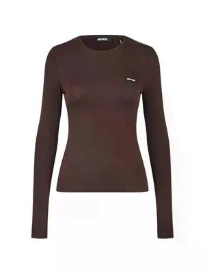 ROTATE BY BIRGER CHRISTENSEN Long-sleeve T-shirt - Brown