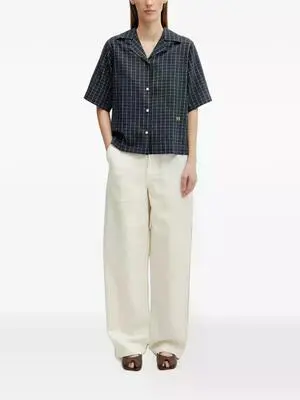 WALES BONNER Hymn Button-flap Pocket Trousers - Neutrals