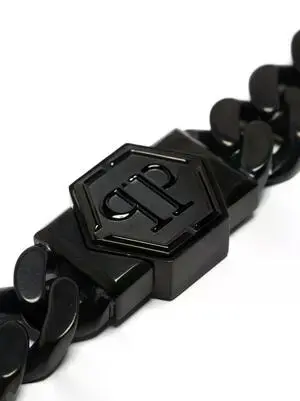 Philipp Plein Hexagon Chain Necklace