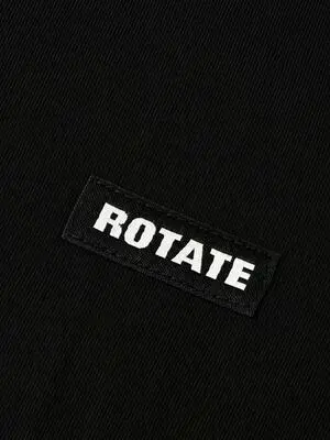 ROTATE BY BIRGER CHRISTENSEN Logo-patch Long-sleeve T-shirt