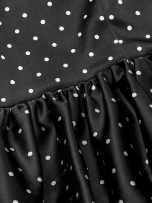 ROTATE BY BIRGER CHRISTENSEN Satin Halterneck Blouse