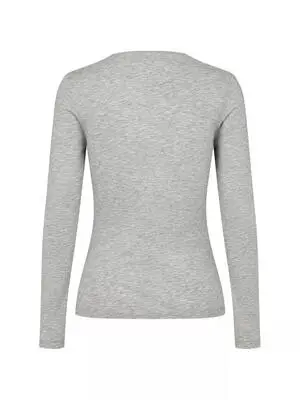 ROTATE BY BIRGER CHRISTENSEN Logo-patch Long-sleeve T-shirt