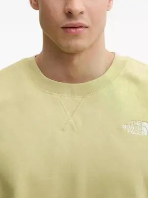 The North Face Essential Logo-embroidered Sweatshirt - Green