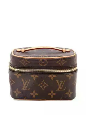 LOUIS VUITTON Nice Vanity Case Monogram Canvas Nano Pouch - Brown
