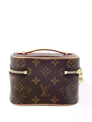 LOUIS VUITTON Nice Vanity Case Monogram Canvas Nano Pouch - Brown