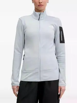 The North Face Logo-print Zip-fastening Jacket - Blue