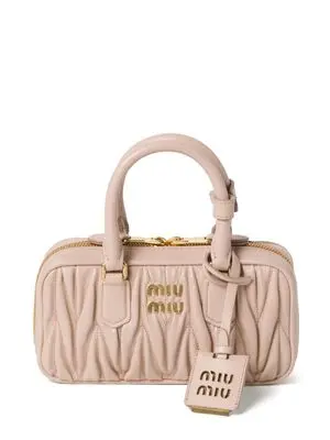 Miu Miu Arcadie Mini Leather Handbag - Multicolor