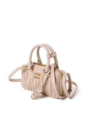 Miu Miu Arcadie Mini Leather Handbag