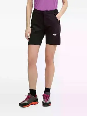 The North Face Logo-print Zip-pocket Shorts - Black