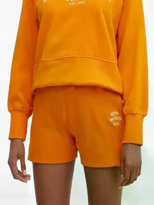 CASALL Logo-embroidered Side-slit Shorts