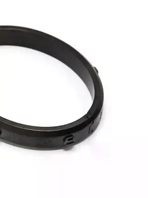 Philipp Plein Hexagon Logo-engraved Bracelets