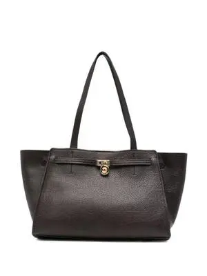Michael Kors Hamilton Logo-plaque Tote Bag - Brown