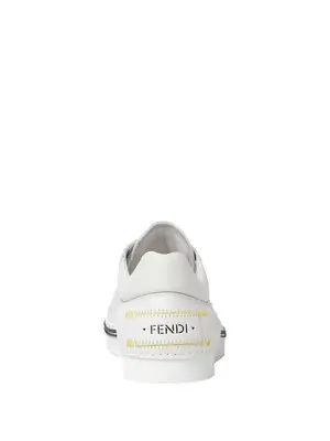 Fendi Fender Sneakers In Leather