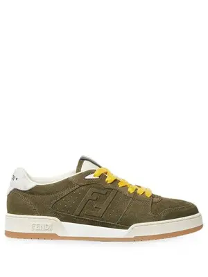 Fendi Sneakers Match In Suede