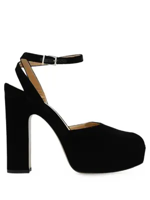 FENDI After 9 Velvet Sandals