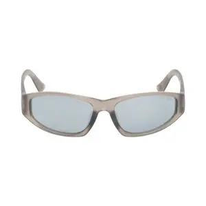 StÜssy Leslie Sunglasses 'frost /mirror Lens - Grey