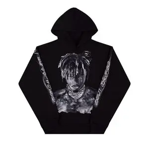 REVENGE X Juice Wrld 999 Graphite Portrait Hoodie