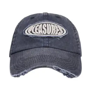 PLEASURES Bubble Rip Cap 'navy - Blue