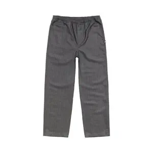 StÜssy Striped Wool Beach Pant Pinstripe - Grey