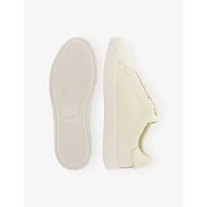 Boggi Milano Essence Trainers In Grained Leather