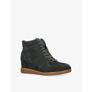 Dolce Vita Irlah Lace-up Suede Wedges