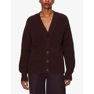 JOSEPH Lele V-neck Relaxed-fit Cashmere Cardigan