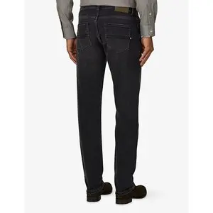 Boggi Milano Slim Straight-leg Stretch-denim Jeans
