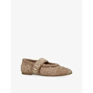 Dolce Vita Mella Stud Flat Leather Mary Janes