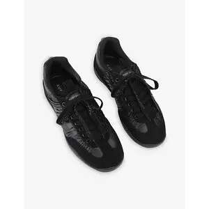 Kurt Geiger Royal Fabric And Suede Trainers