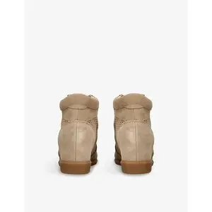 Dolce Vita Irlah Lace-up Suede Wedges
