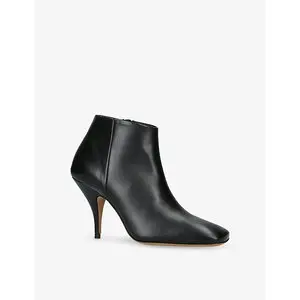 JUDE Credo Heeled Leather Ankle Boots