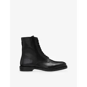 ALLSAINTS Tanner Lace-up Leather Boots - Black