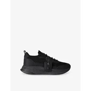 Kurt Geiger Manor Woven Trainers - Black