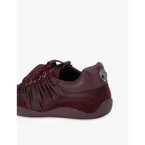 Kurt Geiger Royal Fabric And Suede Trainers