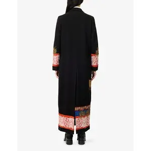 Dries Van Noten Richy Single-breasted Wool Coat