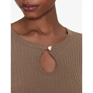 JOSEPH Luz Rib Merino-wool Blend Top